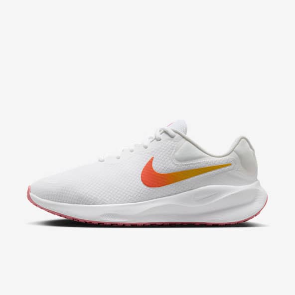 Nike womens running shoes white store